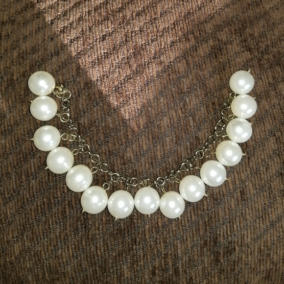 Jewelry | Vintage Large Faux Pearl Bracelet | Poshmark